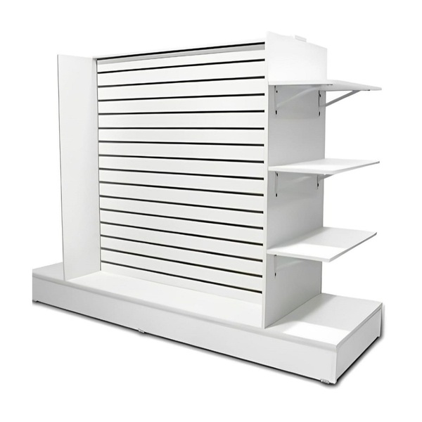 Gôndola Prateleira Canaletada Branco 135x185x60cm - Deep | Leroy Merlin