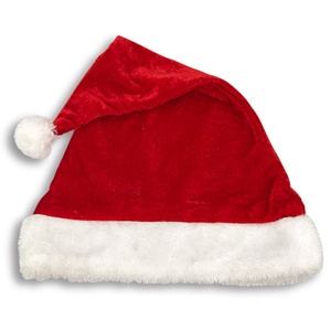 Gorro Papai Noel Veludo Vermelho 40 Cm Touca Natal | Leroy Merlin