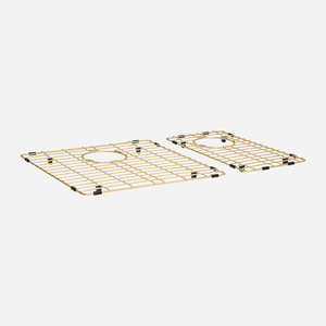 Grade Aramada Inox para Cuba Dupla 41x42 e 21x42 cm (Dourada | Ouro ...