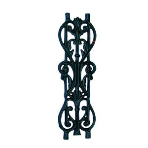 Grade Ferro Fundido Imperial Pequena Varanda Sacada 49x15cm | Leroy Merlin