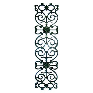 Grade Ferro Fundido Arabesco Varanda Sacada Escada 80x17cm | Leroy Merlin