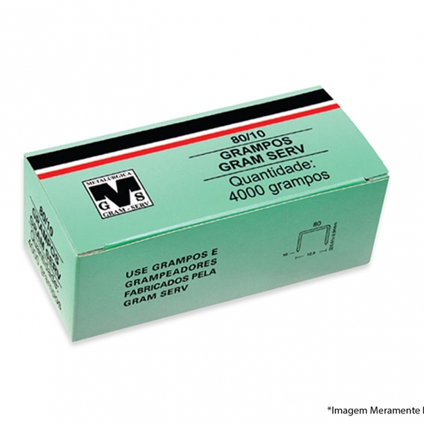 Grampo Rocama Gramp Pinador Zincado 80-06 Cx 6000pcs | Leroy Merlin