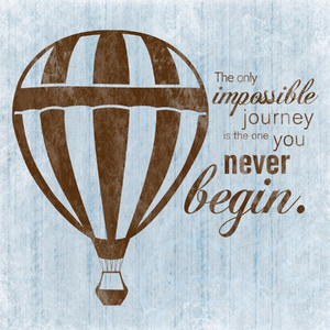 Poster 2 Journey Begins 20x20cm Inspire | Leroy Merlin