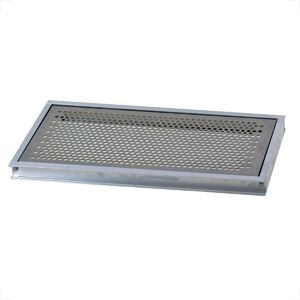 Grelha Ralo Linear Inox Perfurada Jjm 20x40 | Leroy Merlin