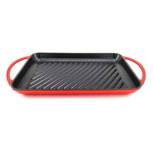 Grill De Ferro 33 Cm Sauté Vermelho Haus 57503/156 | Leroy Merlin