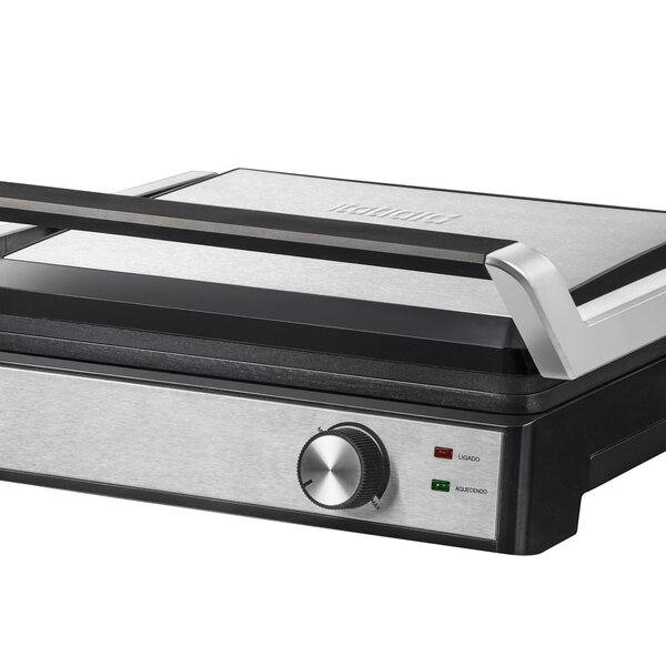 Grill Master 1.200w Inox 127v Com 3 Aberturas Itatiaia | Leroy Merlin