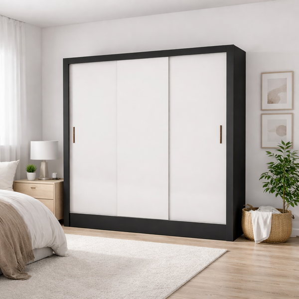 Guarda Roupa 3 Portas 3 Gavetas Sapphire -grand Line | Leroy Merlin