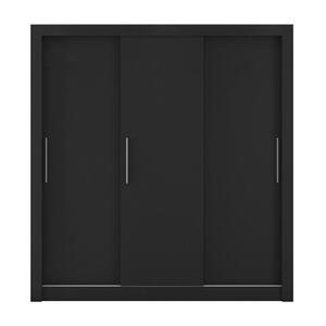 Guarda Roupa 3 Portas De Correr Rioja Preto | Leroy Merlin