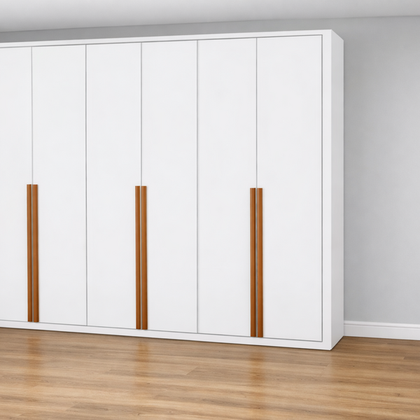 Guarda Roupa 6 Portas 6 Gaveta Living -grand Line | Leroy Merlin