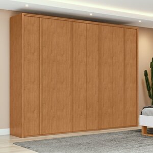 Guarda-roupa 8 Portas 6 Gavetas 100% Mdf Ergon | Leroy Merlin