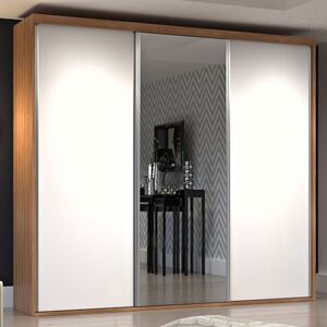 Guarda-roupa Casal 3 Portas 4 Gavetas 100% Mdf Carvalho Hanover/bp ...