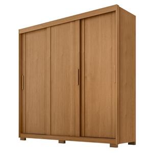 Guarda Roupa Casal Confort 3 Portas 4 Gavetas Cinamomo Fosco - Zanzini ...