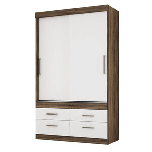 Guarda Roupa Click Star 2 Portas Demolição/branco | Leroy Merlin