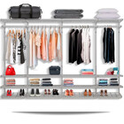 Guarda Roupa Closet Aramado Sem Portas Clr285 - 3,10m Br | Leroy Merlin