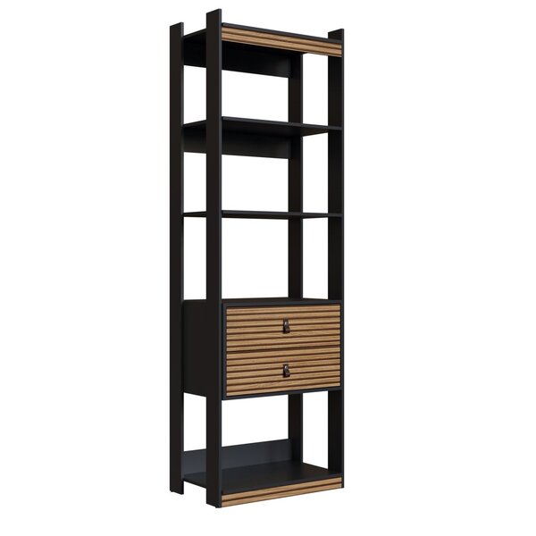 Guarda-roupa Closet Gaveteiro Amber Geniaflex Preto/brise | Leroy Merlin