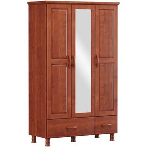 Guarda Roupa Com Espelho Madeira Maciça 1176t Bronze Fnt | Leroy Merlin