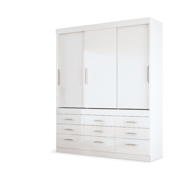 Guarda Roupa Dupla Branco | Leroy Merlin