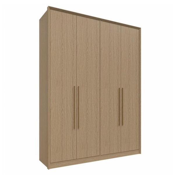 Guarda Roupa Itaparica Com 4 Portas E 3 Gavetas Móveis Rimo Carvalho ...