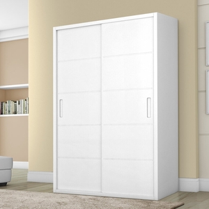 Guarda Roupa Milano Branco Acetinado | Leroy Merlin