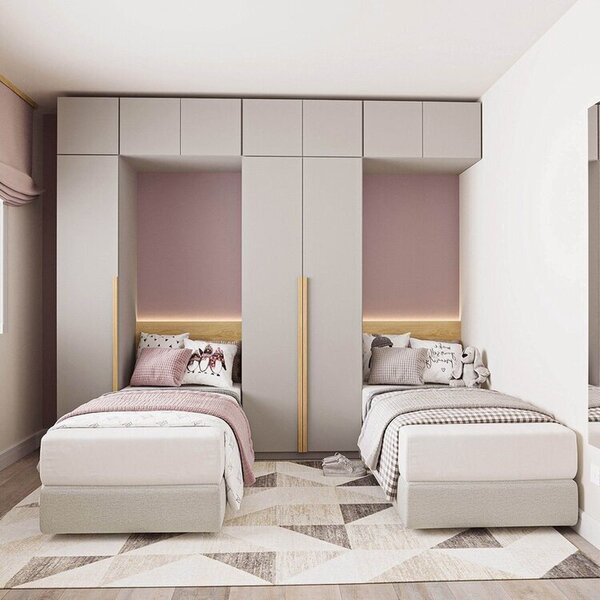 Guarda-roupa Modulado 6 Peças 10 Portas Jade Cabecasa Madeiraoriginals ...