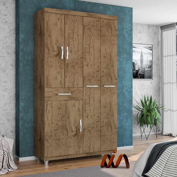 Guarda Roupa Pequeno 5 Portas Demolição 1005-88 Araplac | Leroy Merlin