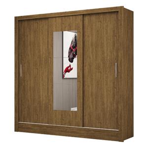 Guarda Roupa Roupeiro Dubai 3 Portas De Correr Com Espelho Central 3 ...