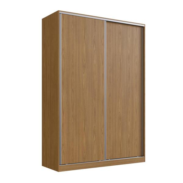 Guarda Roupa Solteiro 2 Portas 165x59,8x235cm Freijó Natural | Leroy Merlin