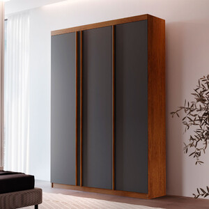 Guarda Roupa Solteiro Seatlle 3 Portas E 2 Gavetas Moderna | Leroy Merlin