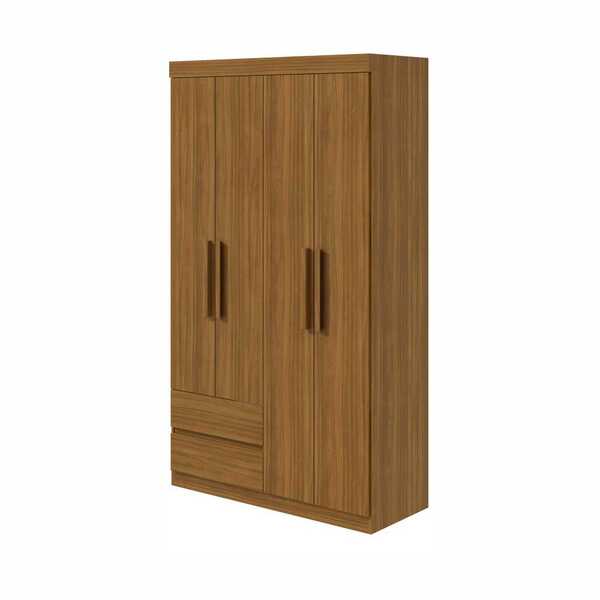 Guarda Roupa Zeus 4 Portas 2 Gavetas Lopas Rovere | Leroy Merlin