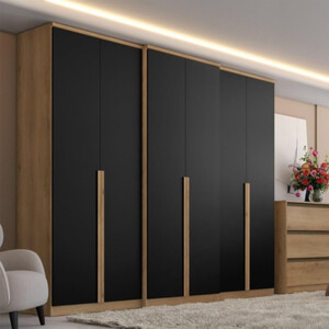 Guarda Roupas Casal 6 Portas 4 Gavetas Valência Thb | Leroy Merlin