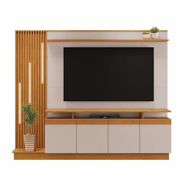 Home Absoluto Para Tv Até 65 Polegadas Jcm Movelaria Cinamono Off White ...
