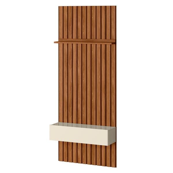 Home Frisado Para Tvs De 60" Adrid Cinamomo Off White | Leroy Merlin