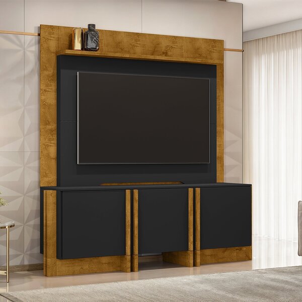 Home Orlando Tvs Até 60 Polegadas Design Moderno 3 Portas Puxadores Mdf ...