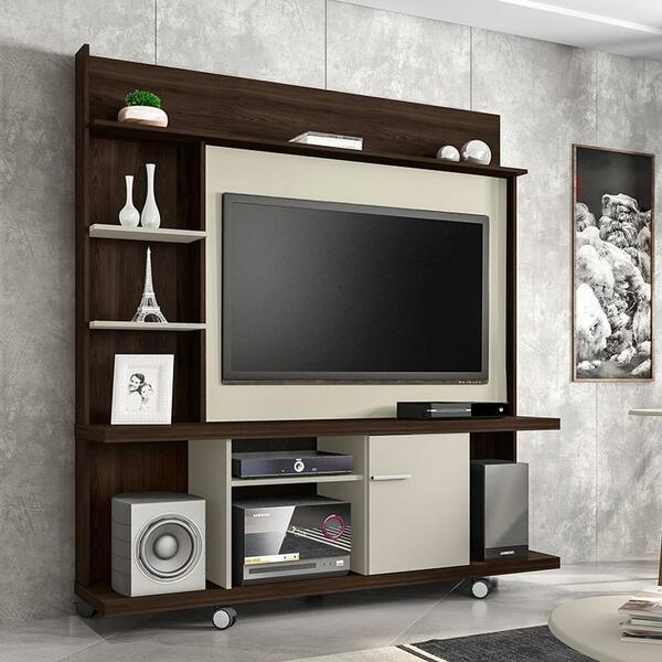 Home Taurus Sala Para Tv Até 47 Polegadas Com Rodizios | Leroy Merlin