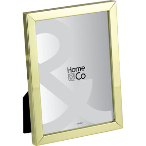 Home&co Photo Porta-retratos Fotos 13x18 20x15x1cm Metal Dourado ...
