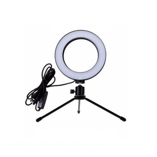 Iluminador Ring Light Profissional Anel Celular Universal 26cm | Leroy Merlin