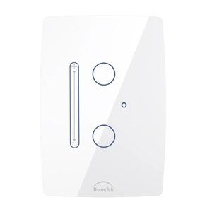 Interruptor Dimmer Wifi Inteligente Slide Touch 2 Botões 4x2 Branco ...