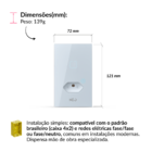 Interruptor Inteligente Smart Zigbee Alexa 1 Botão Tomada 4x2 Bivolt ...