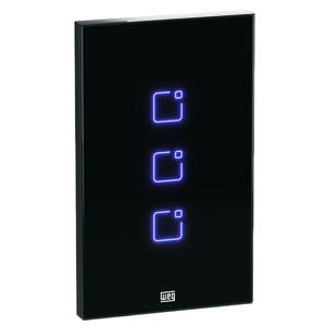 Interruptor Smart Home Touch 1 Botão Wifi Weg Preto | Leroy Merlin