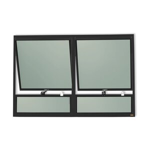 Janela De Alumínio Maxim-ar 2 Seções 80x120cm Vidro Mini Boreal Plus ...