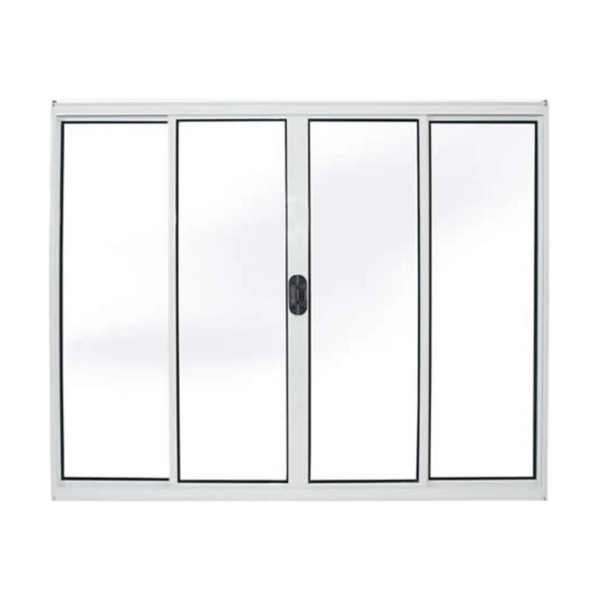 Janela De Aluminio Vitro 4 Folhas 1,20x1,20 Branco L.18 | Leroy Merlin