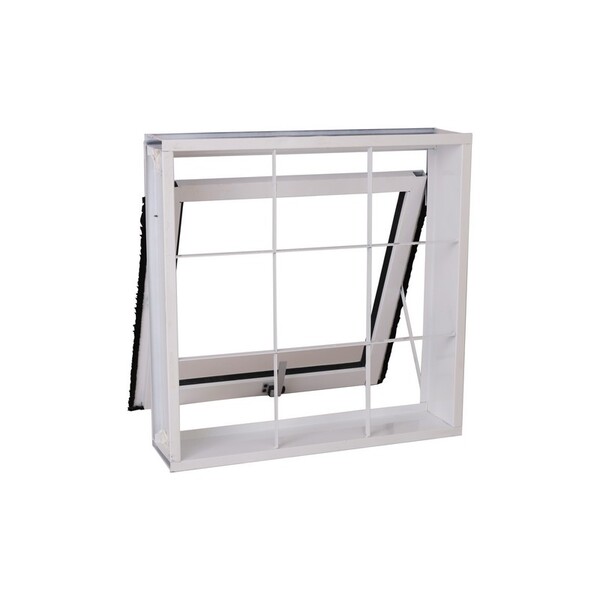 Janela Maxim-ar Em Aço 50 X 50 X 12 Cm Grade Quad. Branco Prática ...