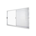 Janela Veneziana Abertura Direita 3 Folhas Vidro Liso 100x100cm ...