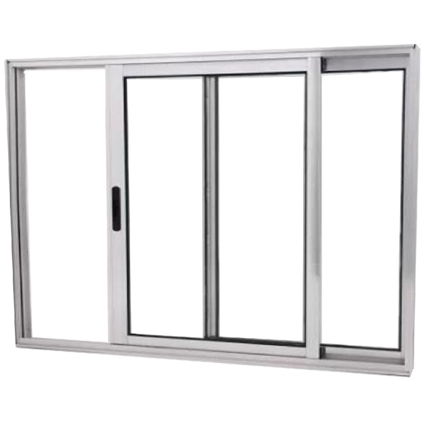 Janela Vitro 2 Folhas Alumínio Brilhante Linha 25 Medidas:100 X 150 ...