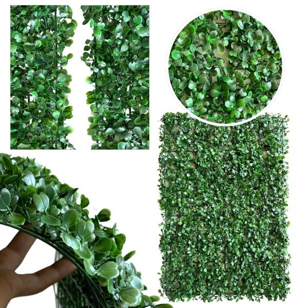 Jardim Vertical 13 Placas Buxinho 60x40: Painel Artificial Para Sacadas ...