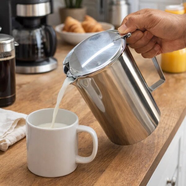Jarra Inox Com Tampa – 2 Litros | Leroy Merlin
