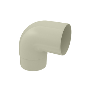 Joelho 90º Circular para Calha PVC Aquapluv Style Bege 15,5cm Tigre ...