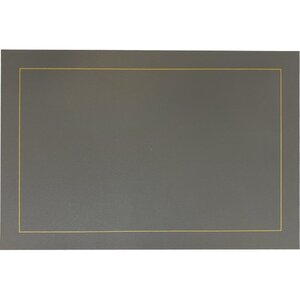 Jogo 2 Americano Classic Pu 45x30cm Chumbo | Leroy Merlin