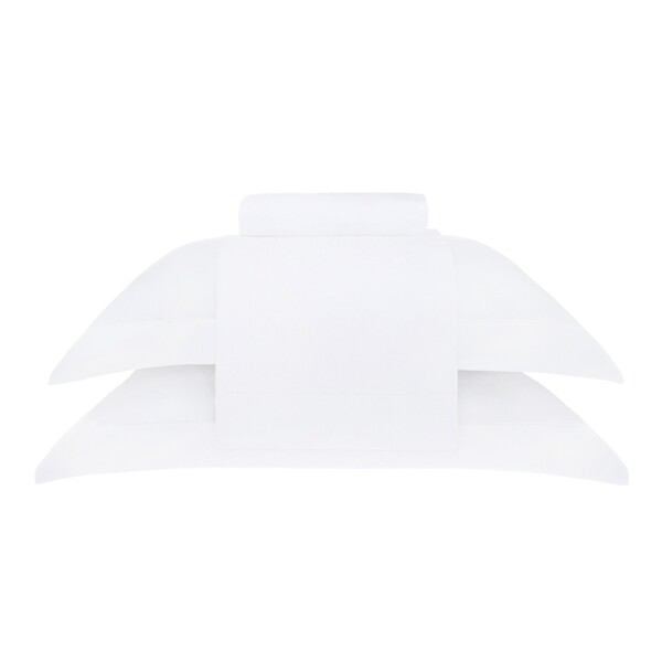 Jogo de Cama King Casal Bud Vision Algodão Branco Buddemeyer | Leroy Merlin