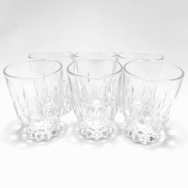 Jogo De 6 Copos Em Vidro Evora 190ml Hercos | Black Friday Leroy Merlin